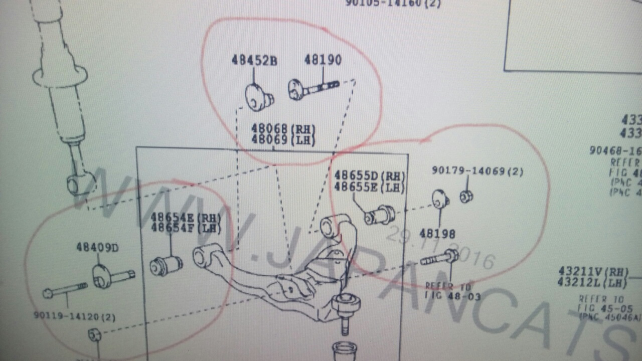 Замена сайлентблоков — Toyota Land Cruiser Prado 120-series, 4 л, 2007 ...