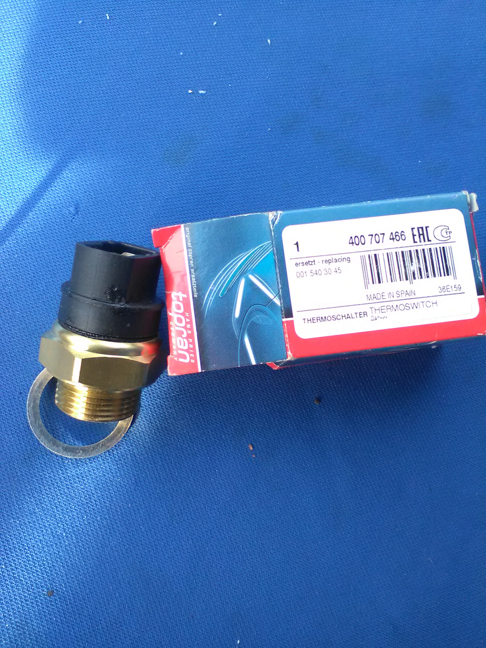 A0015403045 Датчик температуры Mercedes | Запчасти на DRIVE2