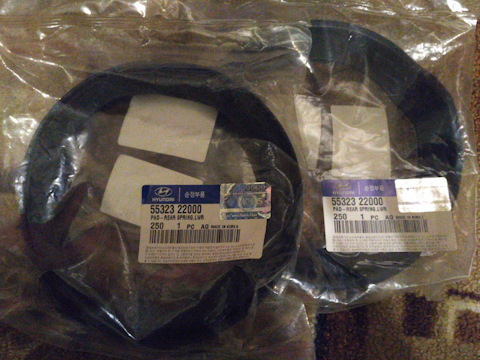 5532322000 Опора пружины задней нижняя KIA HYUNDAI | Запчасти на DRIVE2