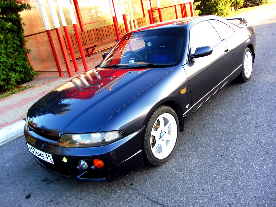 R17 RAYS Volk Racing TE37 — Nissan Skyline (R33 Series 2), 2,5 л, 1996 ...