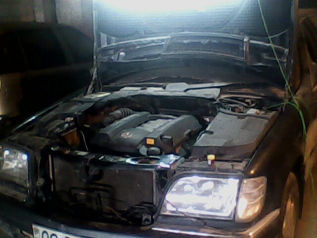 Swap на W140 M113 — DRIVE2