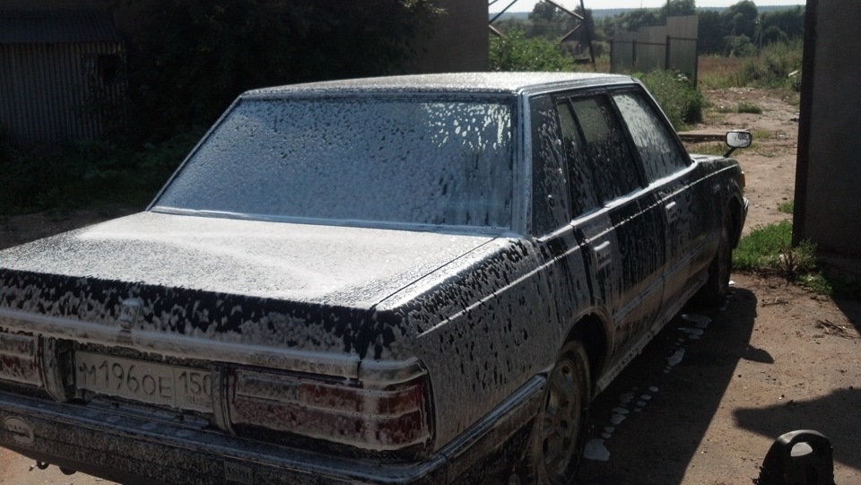 Моемся! — Toyota Crown (S120), 2 л, 1984 года | мойка | DRIVE2