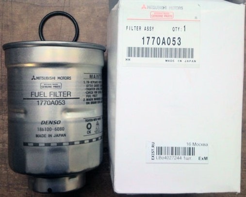 1770A053 Фильтр топливный Mitsubishi | Запчасти на DRIVE2