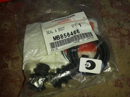 MB858466 Ремкомплект суппорта тормозного заднего Mitsubishi | Запчасти ...