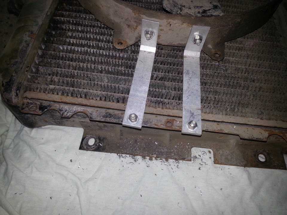 Радиатор — ГАЗ 24, 2,3 л, 1974 года | тюнинг | DRIVE2