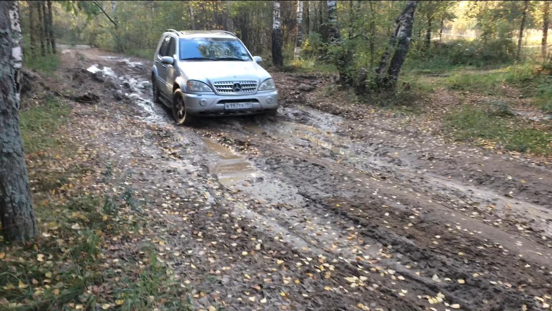 Off Road light ML55AMG — Mercedes-Benz ML 55 AMG (W163), 5,4 л, 2003 ...