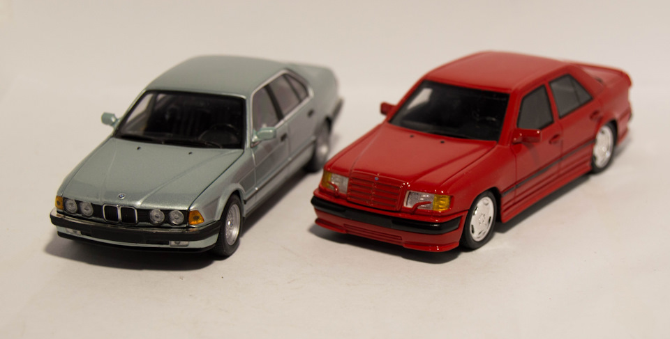 Bmw 7 серия e32, Mercedes w124 AMG — Сообщество «Масштабные Модели» на DRIVE2