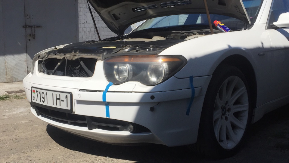 PDC — BMW 7 series (E65/E66), 4,4 л, 2002 года | электроника | DRIVE2