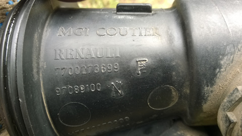 7700273699 Дроссельная заслонка Рено Logan, Clio 2, Largus 8V RENAULT ...