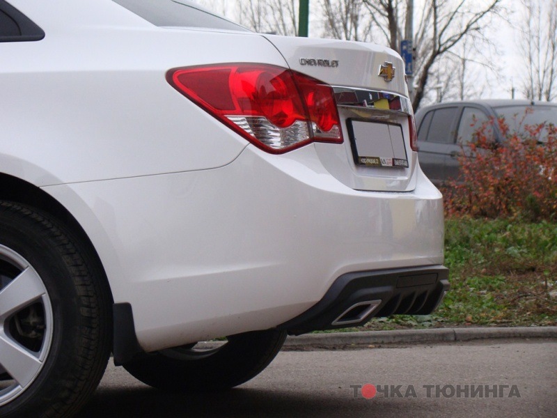 Диффузор бампера — Chevrolet Cruze (1G), 1,6 л, 2013 года | аксессуары ...