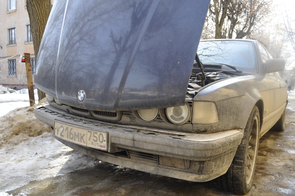 Black Hella — BMW 7 series (E32), 5 л, 1993 года | аксессуары | DRIVE2