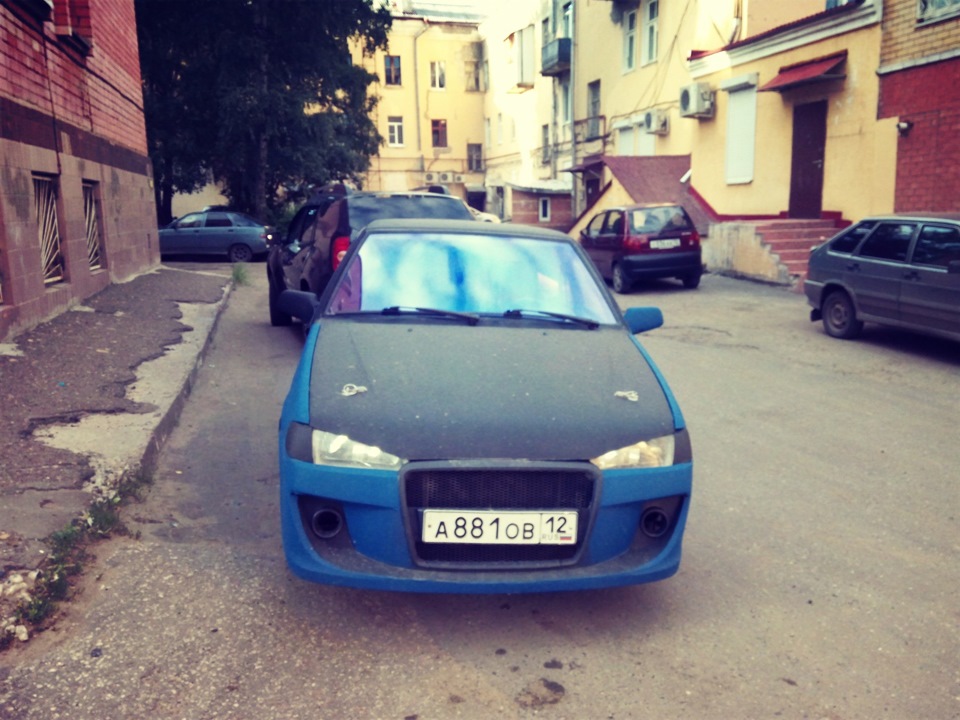 атермальная пленка komfort 83% — Lada 2109, 1,5 л, 2003 года ...