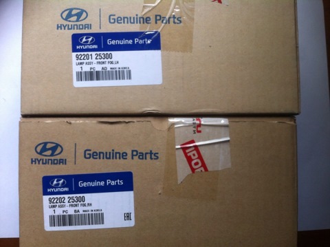 9220225300 Фара противотуманная правая (new) KIA HYUNDAI | Запчасти на ...