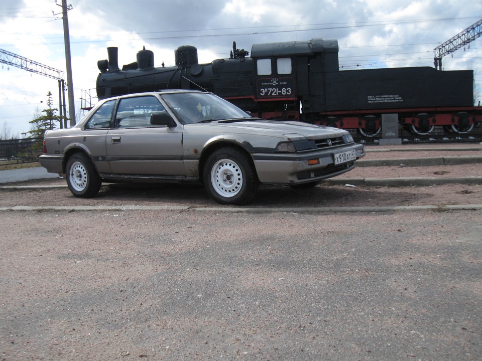 апрель — Honda Prelude Ab Ba1 Ba2 Ba3 Ba6 Bb 2 л 1986 года