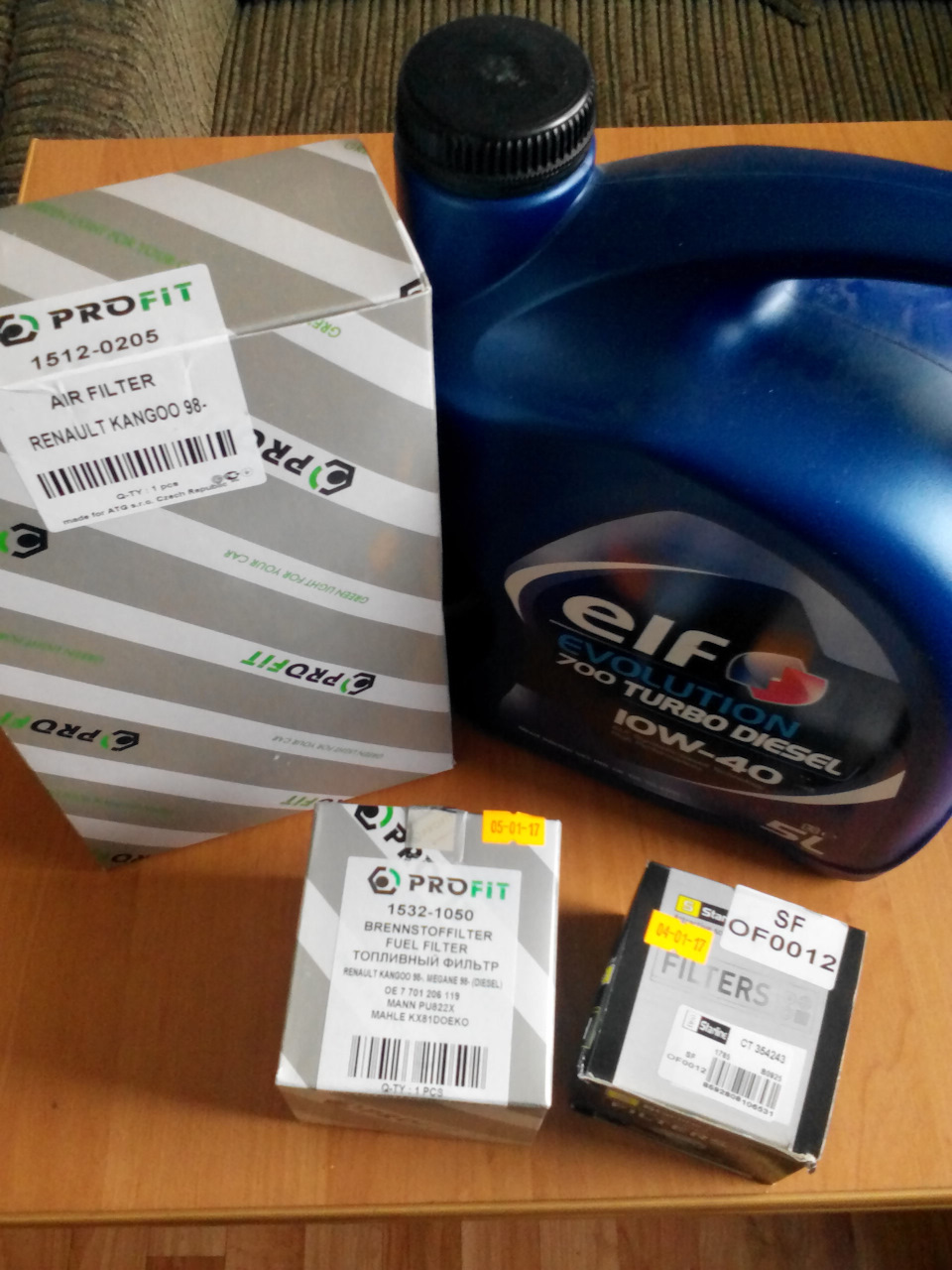 7701206119 Фильтр топливный RENAULT | Запчасти на DRIVE2