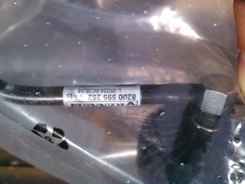 8200595252 Трубка сцепления d=8mm (плас) RENAULT | Запчасти на DRIVE2