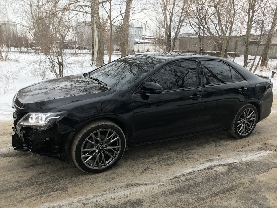 R19 зима и чуть фоток) — Toyota Camry (XV50), 2 л, 2014 года | колёсные ...