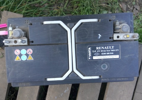 8200400846 Стартерная аккумуляторная батарея RENAULT | Запчасти на DRIVE2
