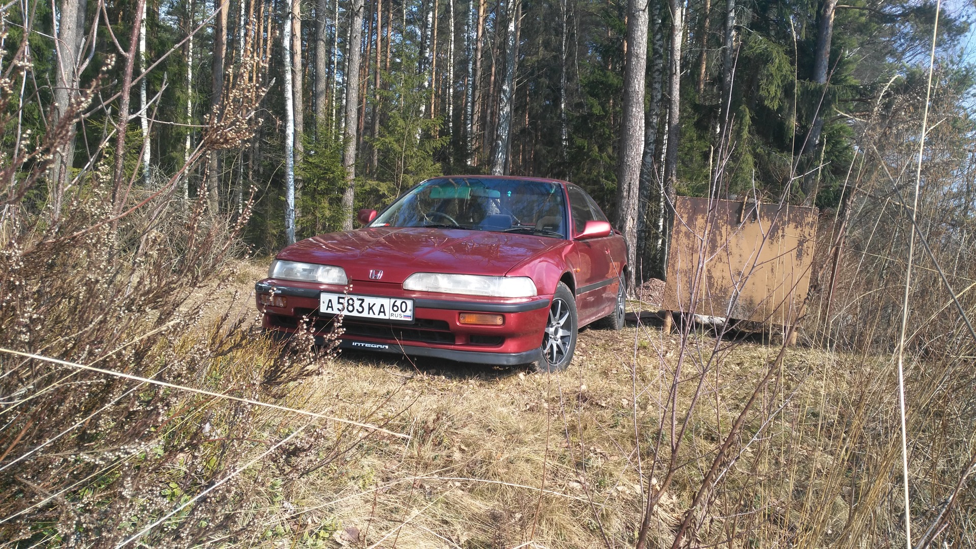 дачник — Honda Integra (DA5-DA9/DB1-DB2), 1,6 л, 1990 года | фотография ...