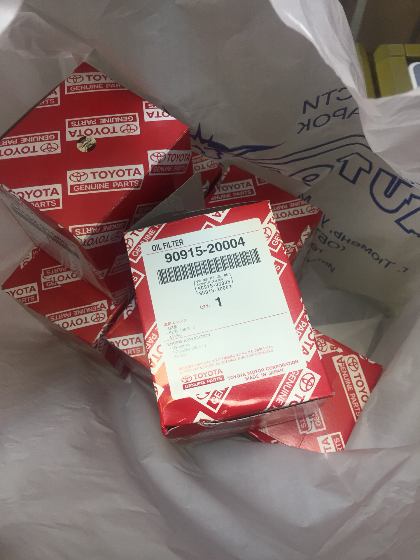 Фильтра — Lexus LS (UCF30), 4,3 л, 2003 года | плановое ТО | DRIVE2