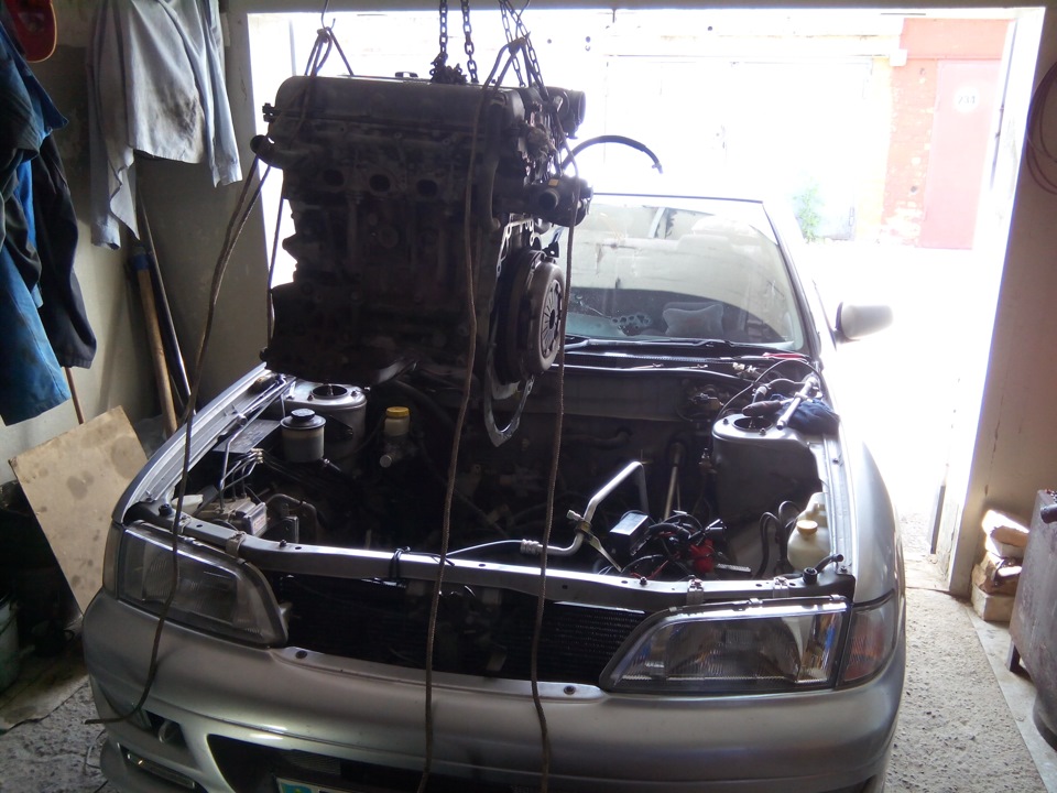 Свап на легендарный SR20VE! — Nissan Primera (P11), 1,8 л, 1997 года ...