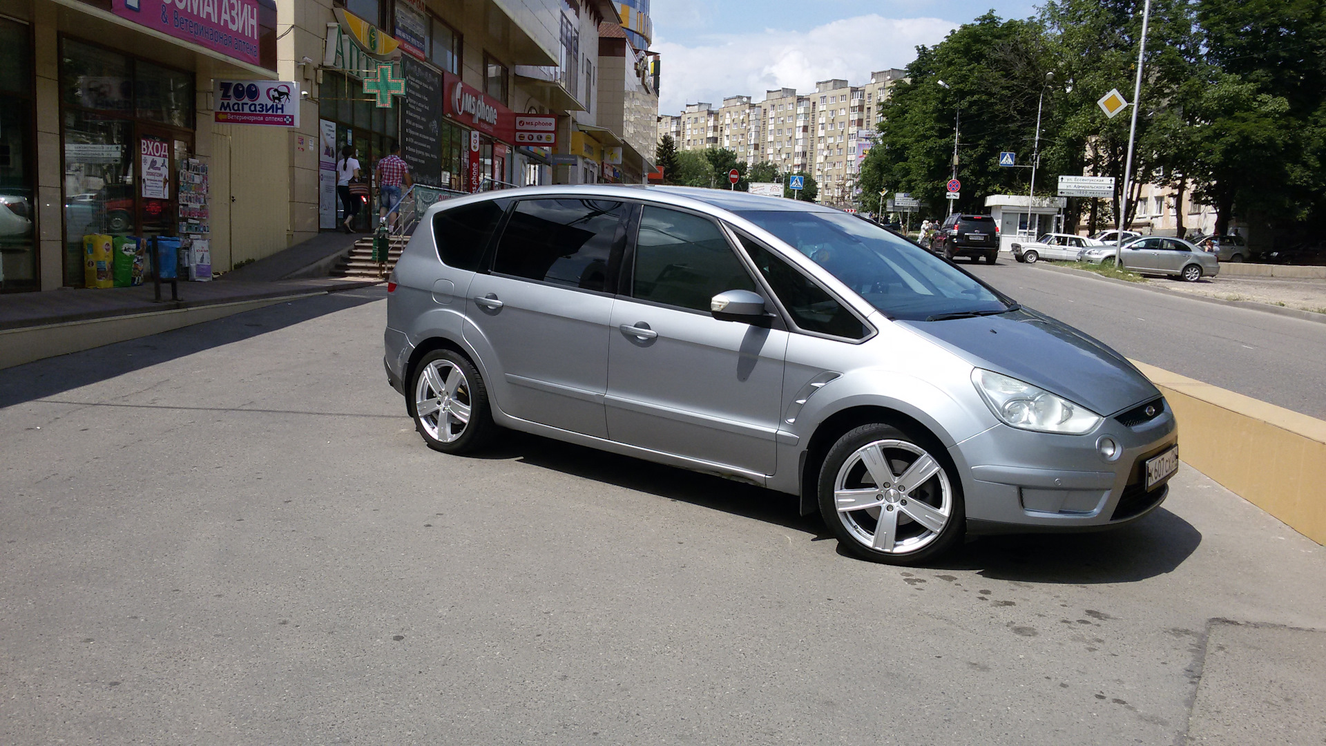 перешел на 18' — Ford S-Max (1G), 2 л, 2006 года | колёсные диски | DRIVE2