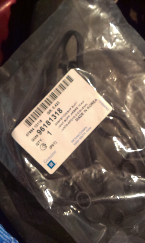 96181318 Прокладка клапанной крышки 1.5… GM | Запчасти на DRIVE2