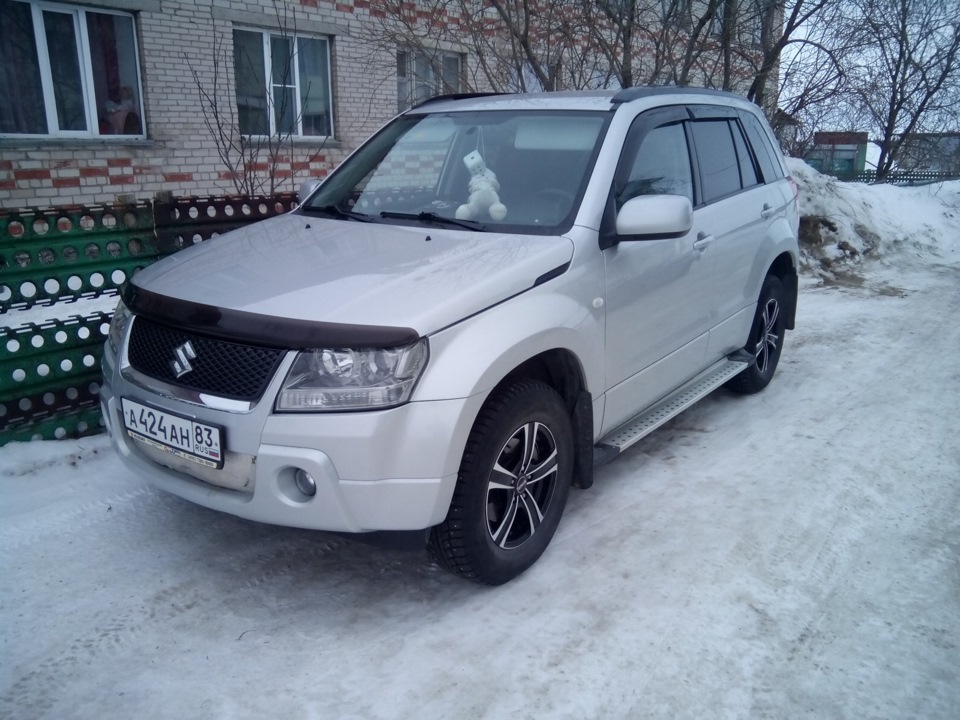 Подарок на 23 и 8! — Suzuki Grand Vitara (2G), 2 л, 2007 года | колёсные диски | DRIVE2