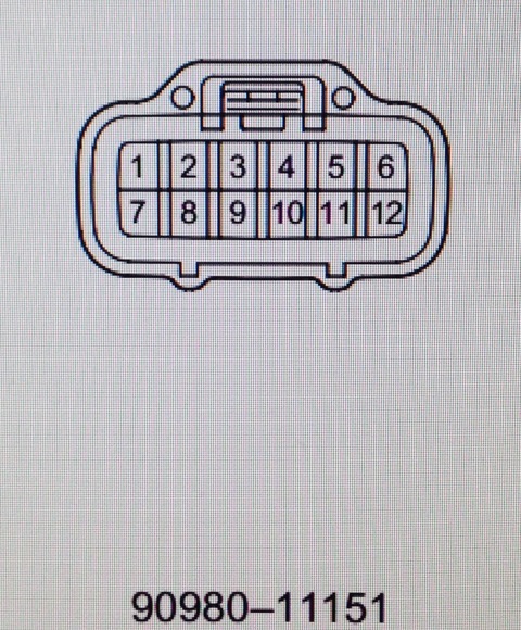 9098011151 HOUSING, CONNECTOR F TOYOTA LEXUS | Запчасти на DRIVE2