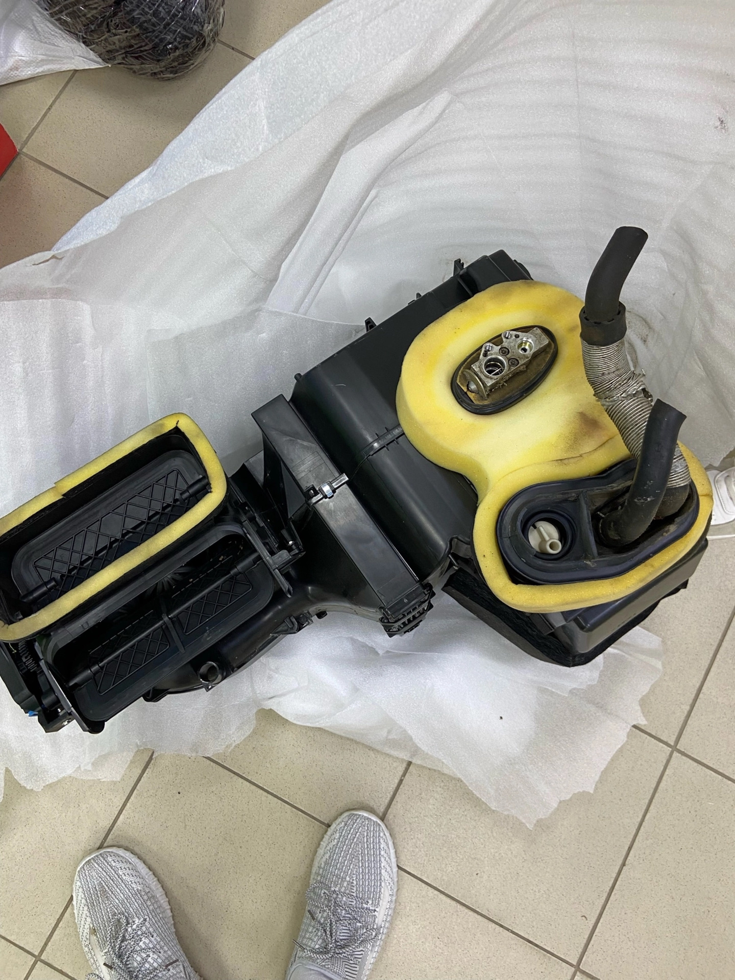 Установка кондиционера в базу поло седан (как штатный) — Volkswagen ...