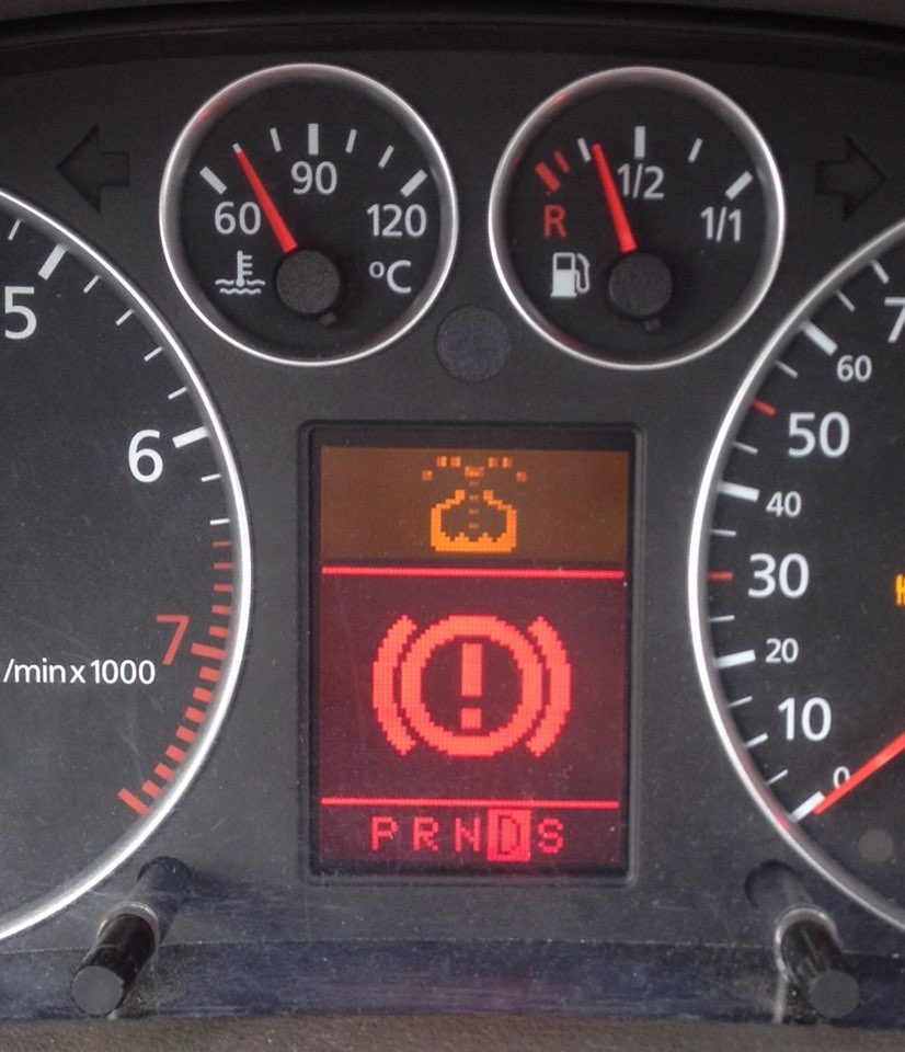 Ребятки, о чем мне пищит этот восклицательный знак? — Audi A6 (c5), 2,7