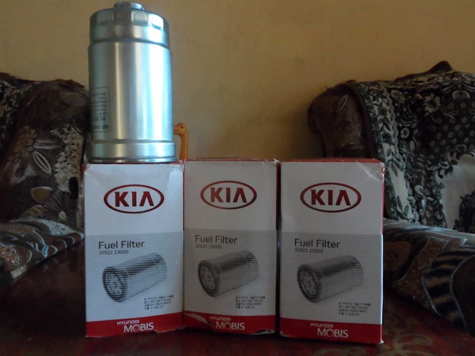319222J000 Фильтр топливный (дизель) KIA HYUNDAI | Запчасти на DRIVE2