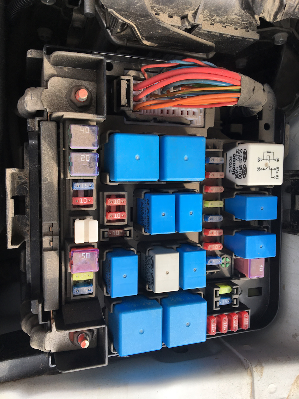 952253B100 РЕЛЕ 12 В, 1.5 А KIA HYUNDAI | Запчасти на DRIVE2