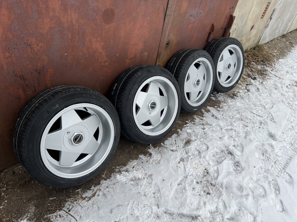 Тапки к лету Borbet A — Audi 80 B4 2 л 1992 года колёсные диски