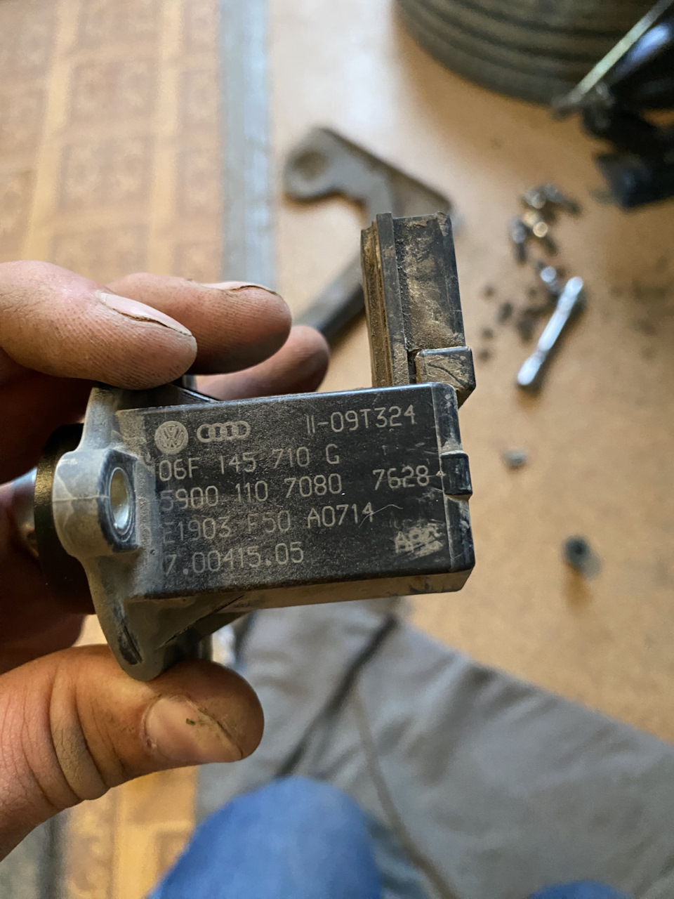 06F145710G Клапан электромагнитный перепускной VAG | Запчасти на DRIVE2