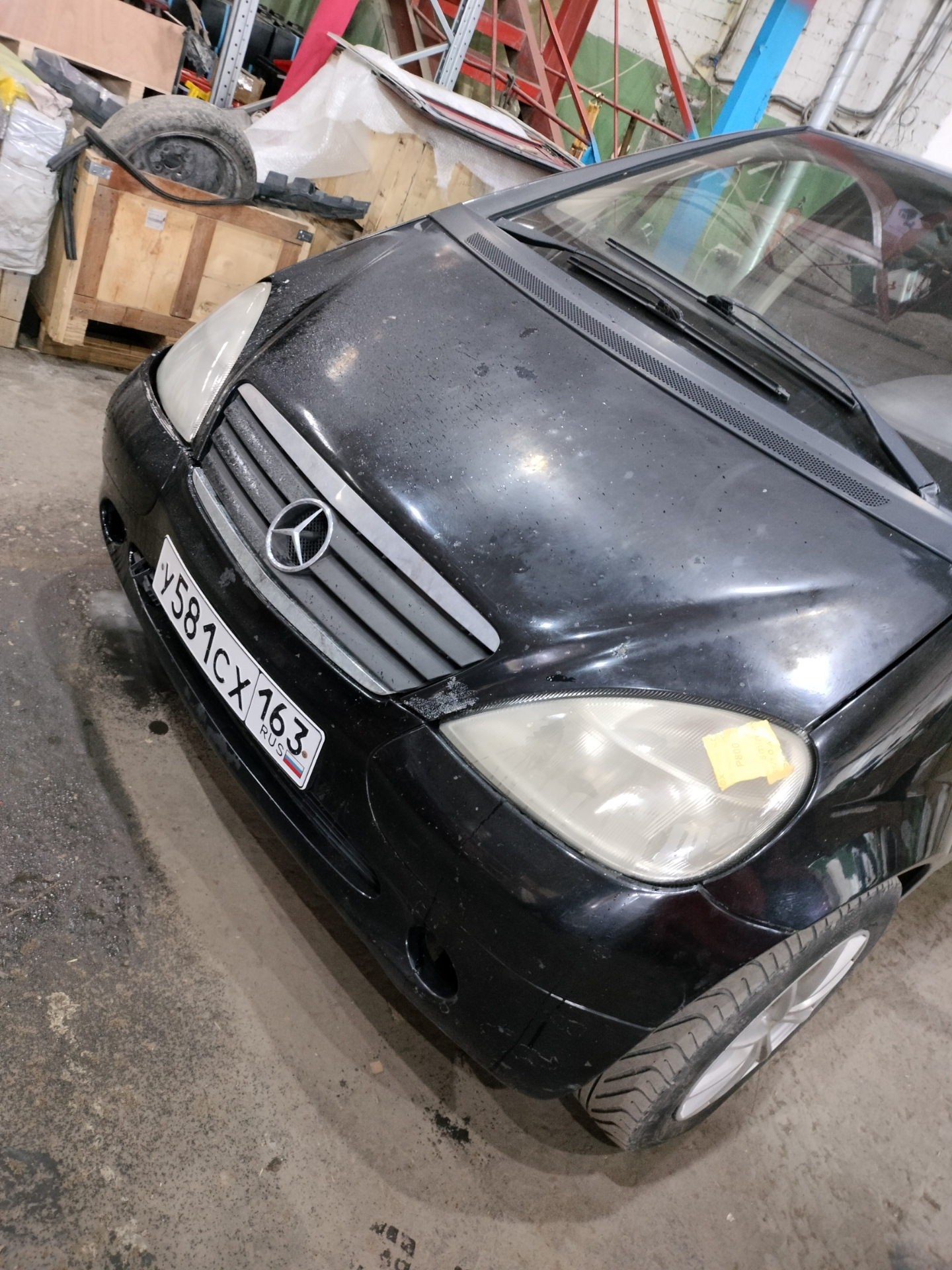 Из ада: Приводим в приемлемый вид — Mercedes-Benz A-Class (W168), 1,4 л ...