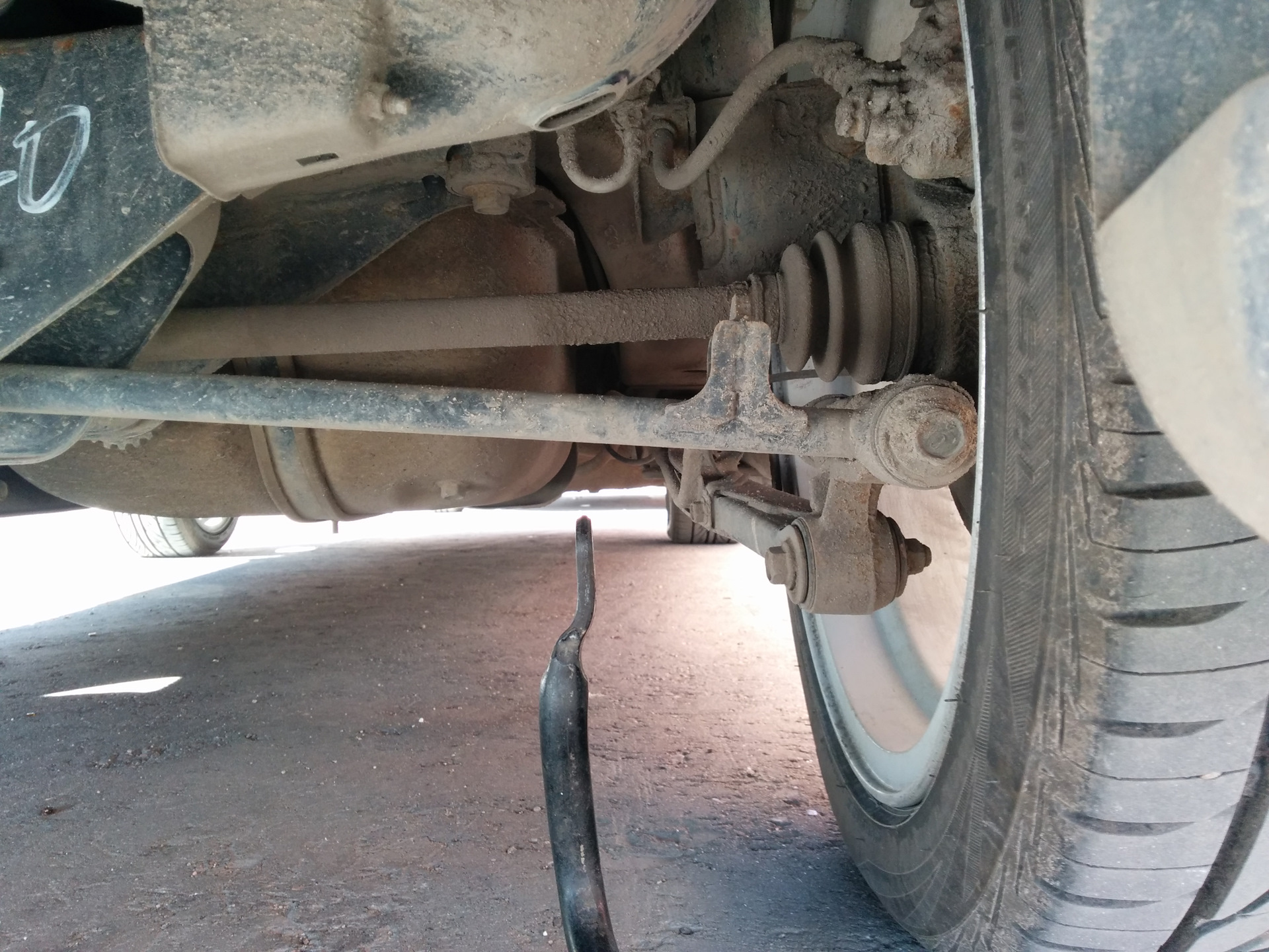 задний стабилизатор 20мм от sti на gg2 — Subaru Impreza (GD, GG), 1,5 л ...