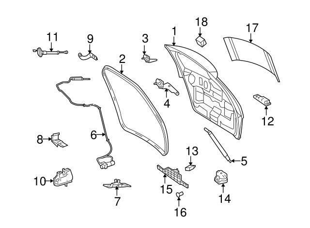 A1648000248 Механизм держатель автоматического открывания двери ...