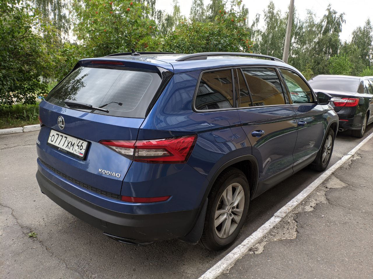 Дефлекторы спойлера заднего стекла Skoda Kodiaq (565071601) — Skoda ...