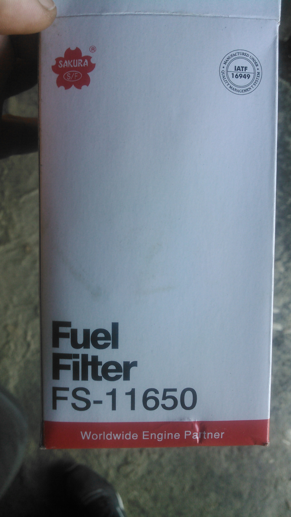 FS11650 Топливный фильтр SAKURA | Запчасти на DRIVE2
