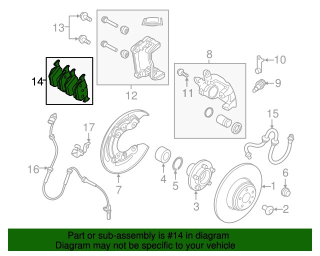 LR043285 Комплект тормозных накладок Jaguar Land Rover | Запчасти на DRIVE2