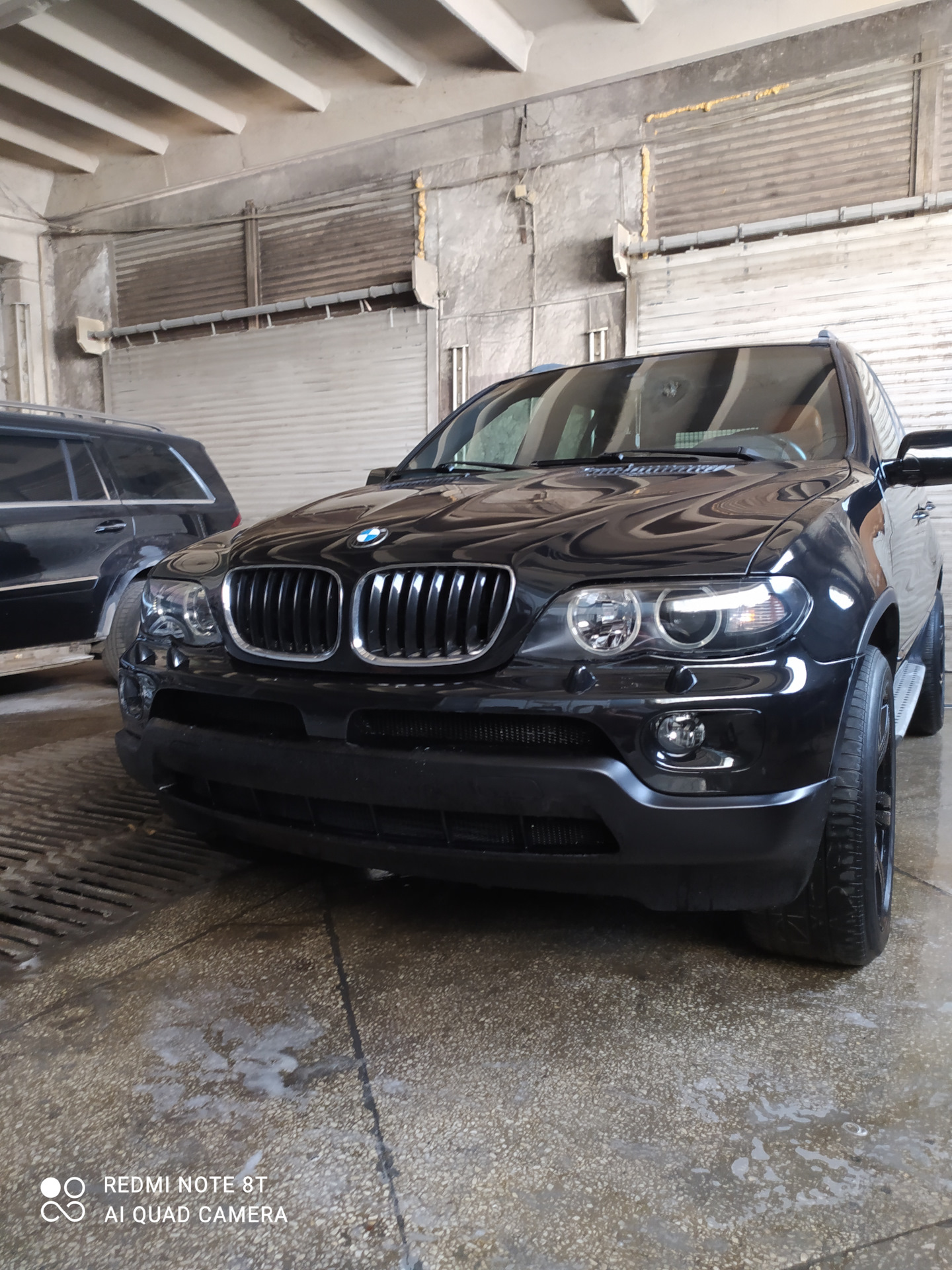 Багира полный перекрас, внимания!фары Black hella)) — BMW X5 (E53), 3 л, 2005 года | кузовной ...