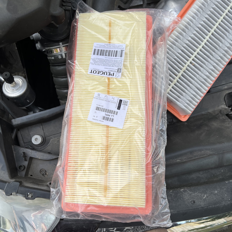 1444TT Фильтр воздушный Peugeot Citroen | Запчасти на DRIVE2