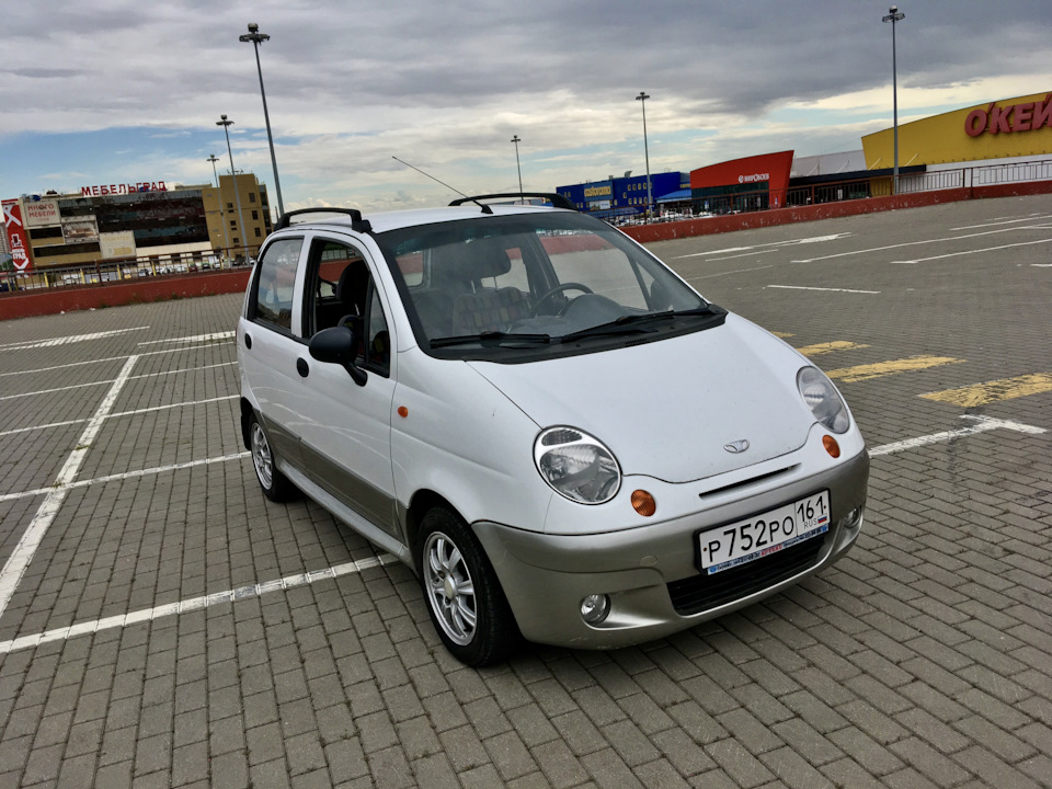 Первая фотосессия 📸 — Daewoo Matiz (M100/M150), 1 л, 2012 года ...