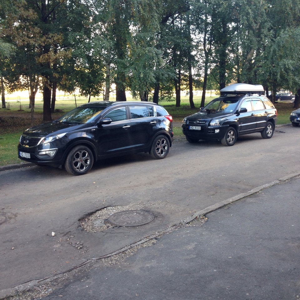 Спортики — KIA Sportage (3G), 2 л, 2012 года | наблюдение | DRIVE2