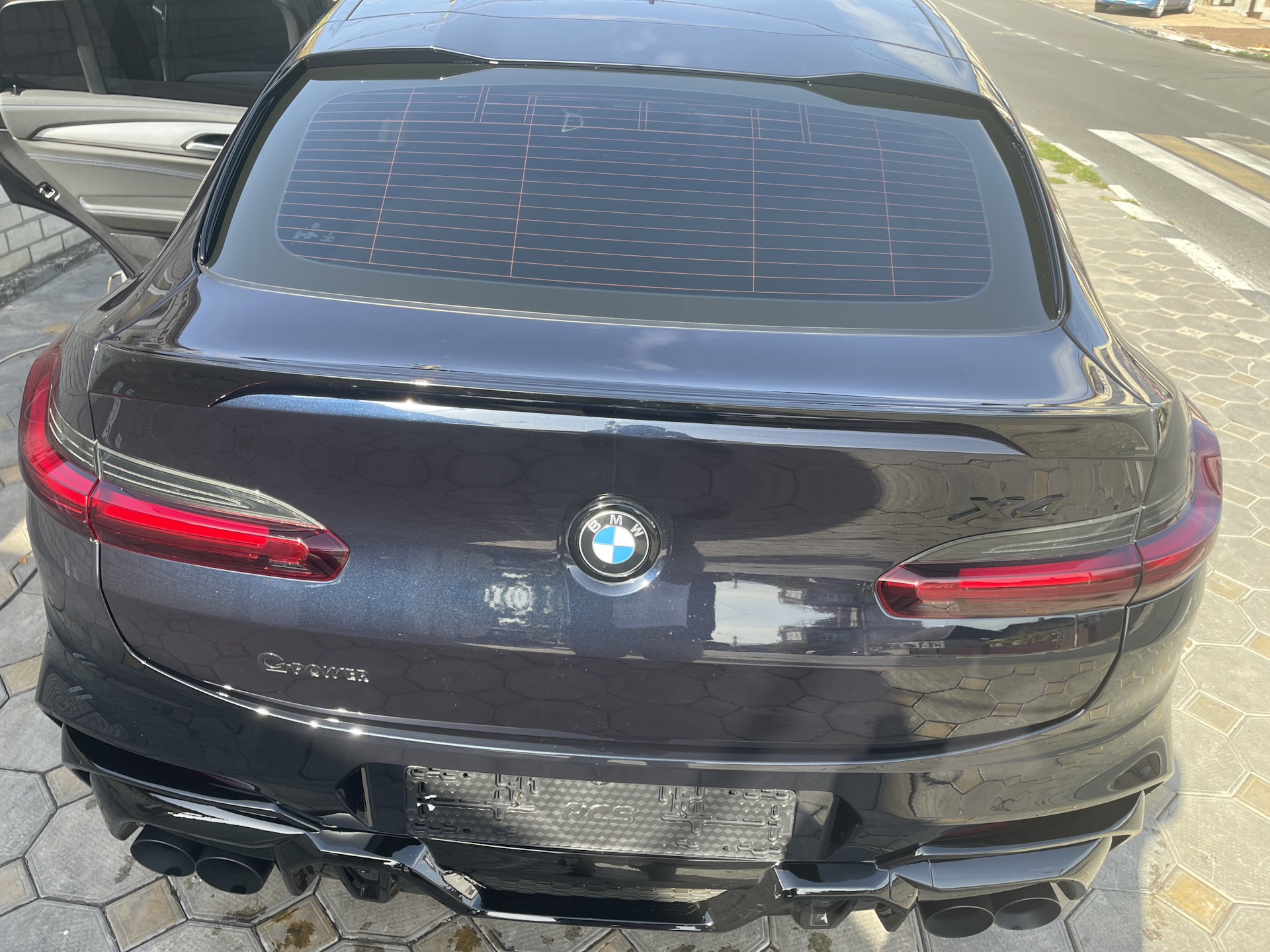 Задние плавники M- performance — BMW X4 (G02), 3 л, 2020 года | тюнинг | DRIVE2