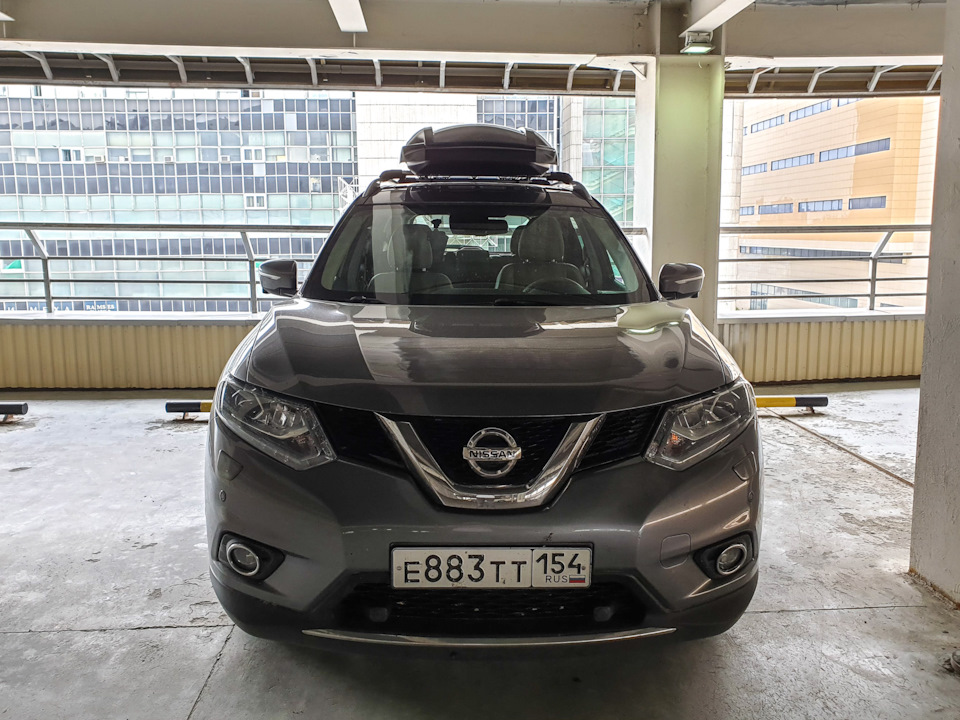 Багажник на крышу — Nissan X-Trail III (t32), 2 л, 2017 года ...