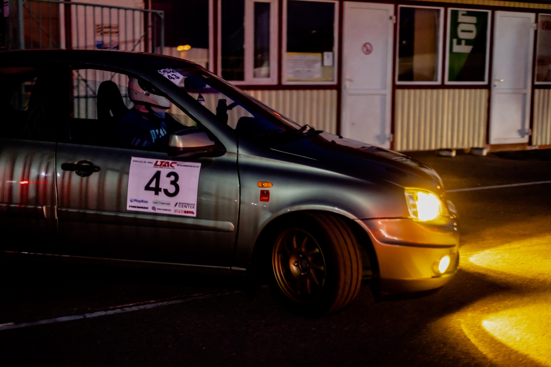 Time attack kkfa, или первый опыт ночных гонок — Lada Калина Спорт (1G), 1,6 л, 2010 года ...