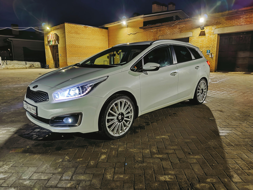 19 Диски — KIA Ceed SW (2G), 1,6 л, 2018 года | колёсные диски | DRIVE2