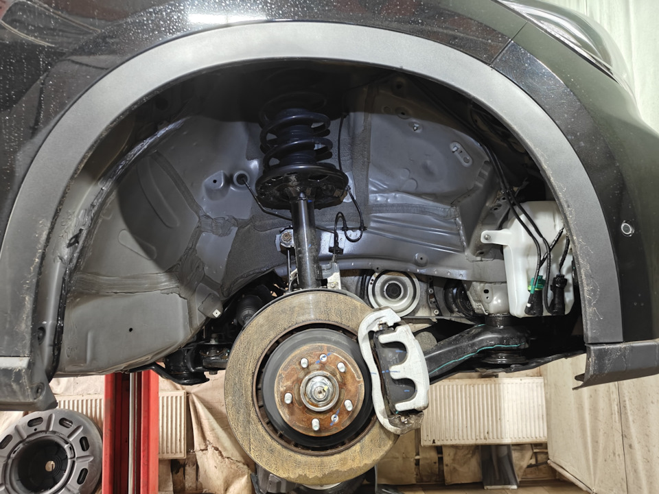 Антикор и покраска глушителя DFSK Fengon ix7 — Dongfeng ix7, 2 л, 2024 года | другое | DRIVE2